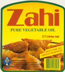 Zahi, Pure Vegetable Oil. Zahi Product Range